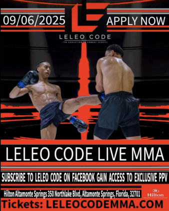 LeLeo Code Live MMA | Combat Sports Event | Tapology